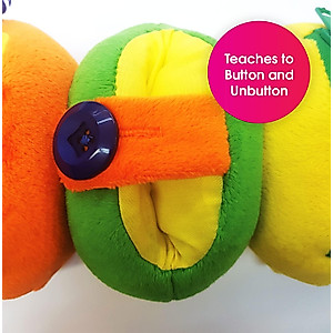 Edushape Dress-A-Pillar Multi-Colored 23"