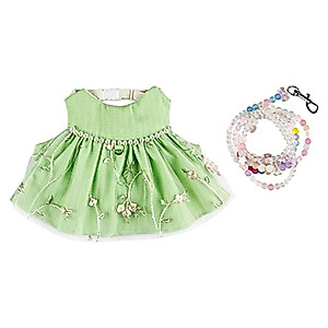 Rabbit Leash and Harness Set, Pet Rabbit Dress with Leash Breathable Small Animal Harness Vest Escape Proof Small Animals Bunny Harness and Leash Pet Costume for Rabbit