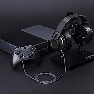 Audio Cable Replacement with in-Line Mic Remote Volume Control - Compatible with JBL Synchros S300 S300I S300a S500 S700 S400BT J56BT E40BT E30 E40 E50BT S400BT Headphone and Samsung Galaxy Android