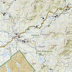 Lake Placid, High Peaks: Adirondack Park Map (National Geographic Trails Illustrated Map, 742)