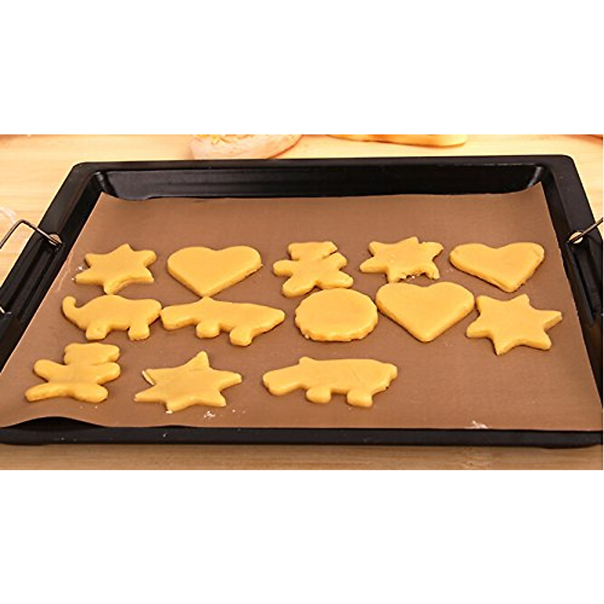 Selizo 10 Pack Teflon Sheet for Heat Press Transfer Sheet Non Stick 12''x16'' Heat Press Transfer Paper Heat Resistant Craft Mat