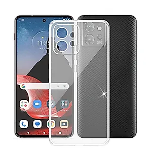AQGG Case for Motorola ThinkPhone [6.60"] Phone Cases, Soft Silicone Bumper Shell transparente Flexible Rubber Phone Protective Cases TPU Cover for Motorola ThinkPhone -Clear