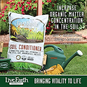 Live Earth Products' Humate Soil Conditioner - 50 lb Bag