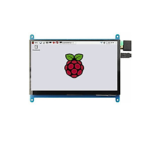 Treedix 7 inch LCD HDMI Display Capacitive Touch Screen Montior 1024x600 Compatible with Raspberry Pi 4/3 Banana Pi/Pro Windows 10 8 7