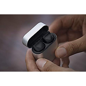EARIN A-3 - The Original True Wireless Earphones - Open Design Comfortable Earbuds - Black Aluminum Charging Case - 5 Hours of Playtime - Bluetooth - Wireless & USB-C Charging