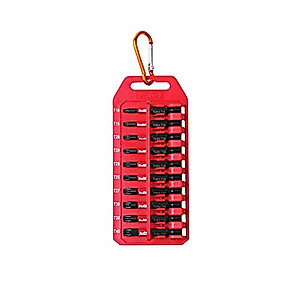 Protorq Impact Bit Set W/clip, T10-T40 TORX,10-Piece, 2 Inch Length, Industrial Strength, 1/4" Hex Shank