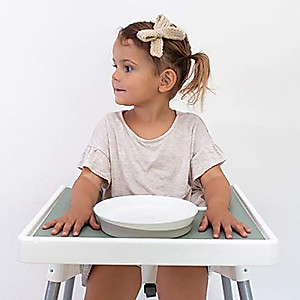 Mango Co. High Chair Placemat for Antilop Baby High Chair - BPA Free, Dishwasher Safe, Silicone Placemats - Finger Foods Placemat for Toddler and Baby (Desert Sage)