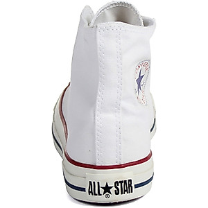 Converse Unisex Chuck Taylor All-Star High-Top Casual Sneakers in Classic Style and Color and Durable Canvas Uppers Optical White 11.5 M US Women / 9.5 M US Men