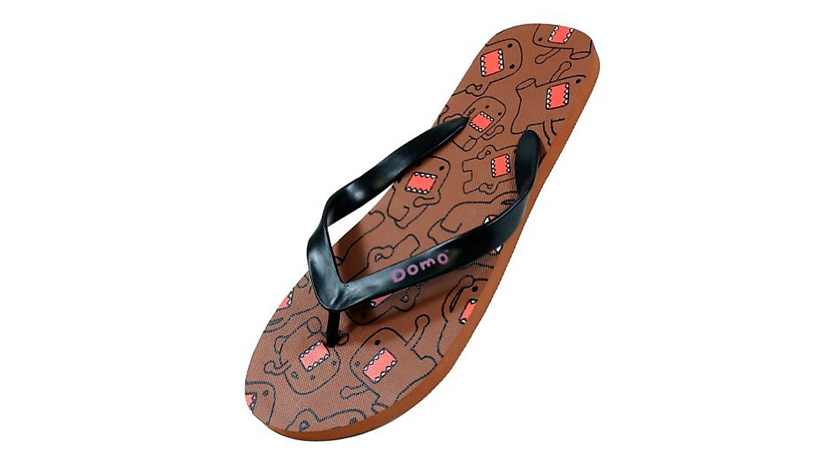 Domo Character Flip-Flops - Officially Licensed Comfortable Sandals