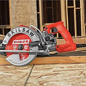 SKIL 7-1/4 In. Magnesium Worm Drive Skilsaw Circular Saw-SPT77WM-22