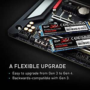 Silicon Power 2TB UD85 NVMe 4.0 Gen4 PCIe M.2 SSD R/W up to 3,600/2,800 MB/s (SP02KGBP44UD8505)