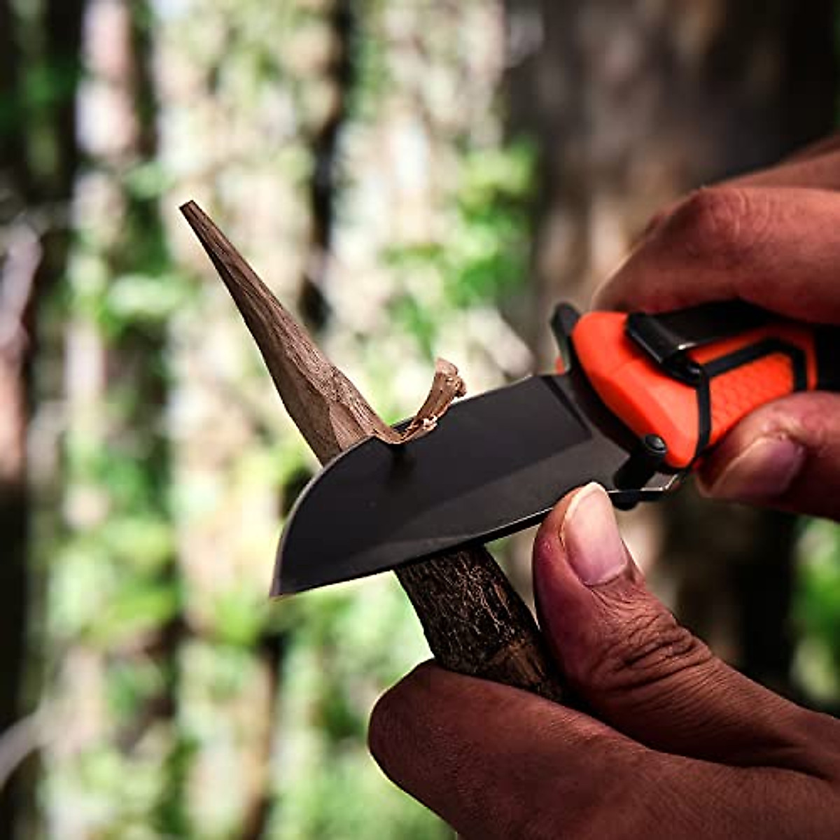 VANQUISH Folding Pocket Knife with 3-1/8" 50CR Stainless Steel Blade, EDC Knife for Hunting, Camping and Adventure (6056)