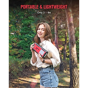 GOOLOO 180Wh Portable Power Station 50000mAh Power Bank With PD100W In/Out, Solar Generator 150W DC/120W AC, USB QC3.0 Mini Generator Portable LED Flashlight for Home Camping Emergency Use