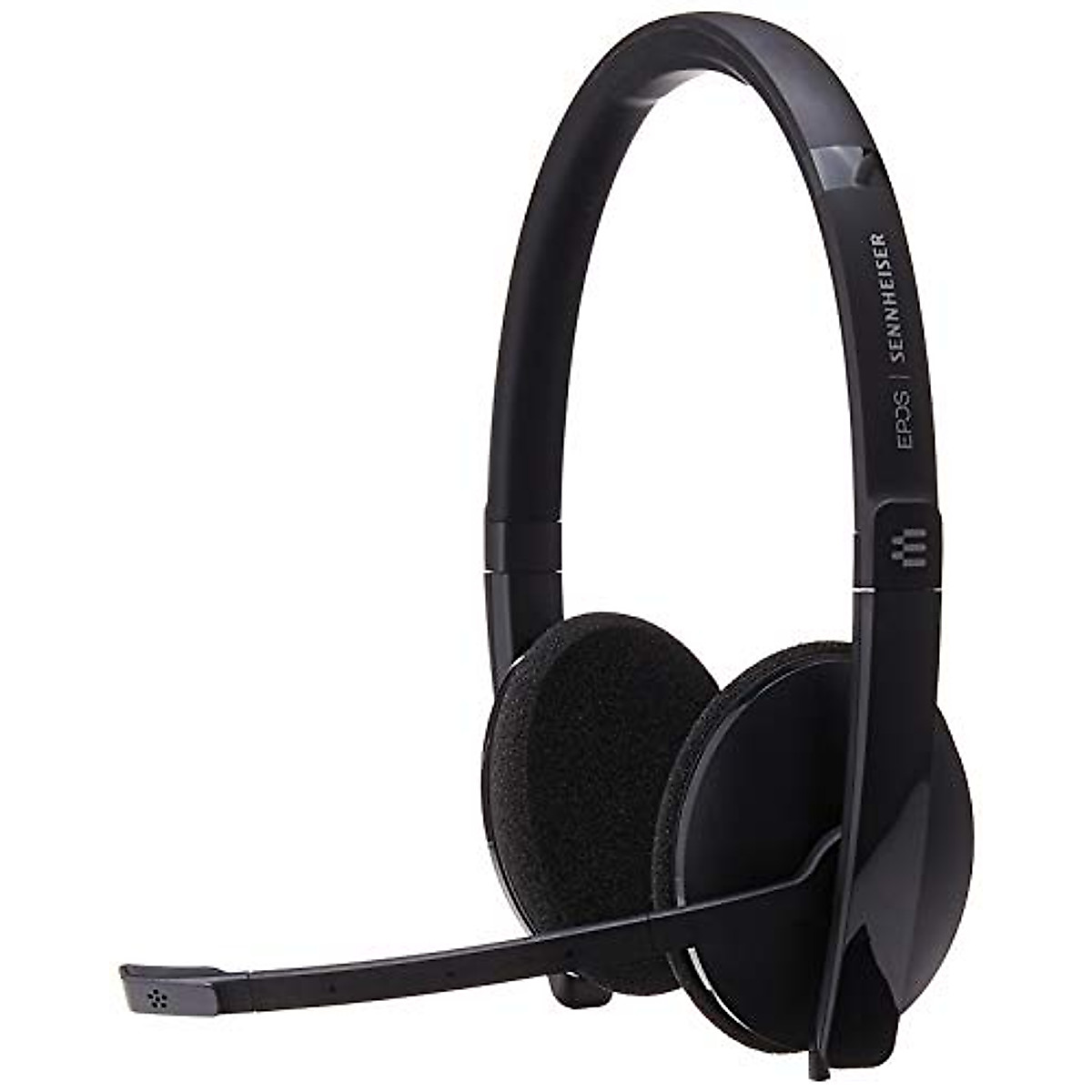 Sennheiser SC 160 USB (508315) - Double-Sided (Binaural) Headset for Business Professionals | with HD Stereo Sound, Noise Canceling Microphone, & USB Connector (Black), Black