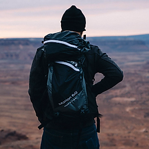 Klymit Motion Multi-Day Pack, Lightweight Multi-Day Hiking Backpack With Air Frame Technology, 60 L