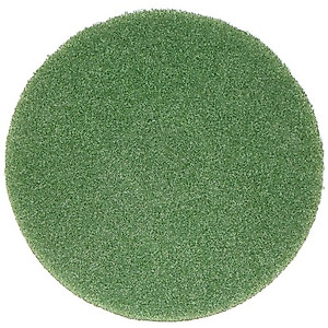 Oreck Commercial 437.056 Cleaning Orbiter Pad, 12" Diameter, For 550MC Orbiter Floor Machine, Green