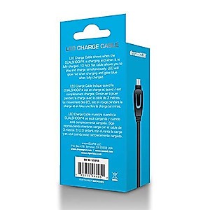 dreamGEAR – PS4 LED Charge Cable for DualShock4 Controllers – LEDs Indicate When Charging and Charged