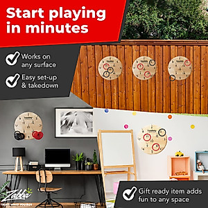 Elite Sportz Equipment Ring Toss Game - Games for Man Caves, Apartments, and Outdoor Fun - Gift for Adults and Kids - Indoor & Outdoor Games for Family and Friends - Dorm Games, Party Games