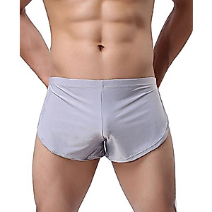WINDAY Men's Boxer Underwear, Sexy Boxer Shorts Briefs Trunks Style Underpants 3 packs