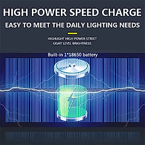 LED Outdoor Solar Street Light,with Remote Control & PIR Motion Sensor,Dusk to Dawn Security LED Street Light Solar for Square, Yard, Garden,Basketball Court,B