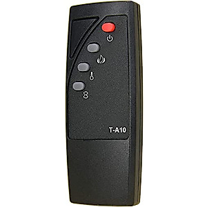 Replacement for Twin Star Electric Fireplace Heater Remote Control DFI-550-41 DFI-550-42 DFI-550-43 DFI-550-44 DFI-550-45 DFI-550-47 DF1-550-41 DF1-550-42 DF1-550-43 DF1-550-44 DF1-550-45 DF1-550-47