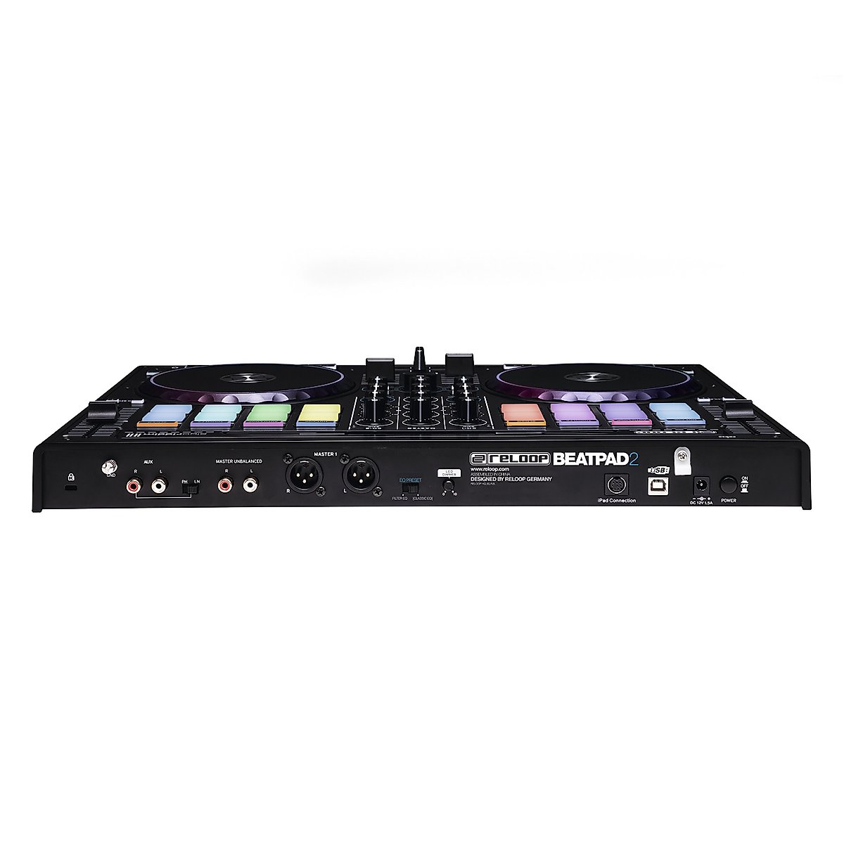 Reloop Beatpad-2 Cross Platform DJ Controller for iPad, Android and Mac