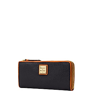 Dooney & Bourke Pebble Grain Zip Clutch Wallet
