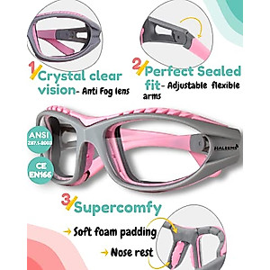 Pink Safety Glasses For Women - Lab Safety Glasses, Cute Dental Assistant Glasses, Anti Fog Nursing Goggles, Eye Protection glasses, Medical Goggles - Lentes De Seguridad Para Trabajar Para Mujer