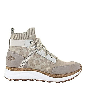OTBT Women's Hybrid High Top Sneakers - Khaki - 8.5 M US