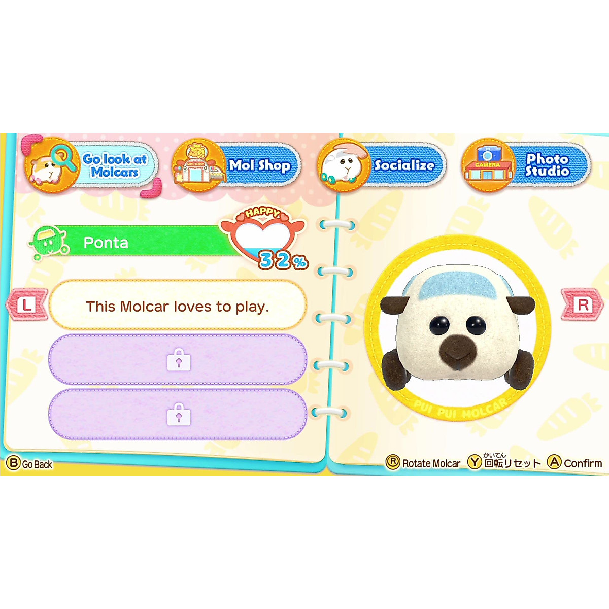 PUI PUI Molcar Let's! Molcar Party! - Nintendo Switch