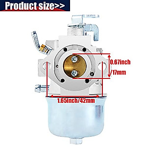 QAZAKY Carburetor Replacement for Toro CCR2000 CCR3000 Snowblower Snowthrower 38130 38185 38185C 38186 38430 38431 38435 38436 38180 38180C 38181 957935 814690 810420 20746C Mikuni 13200-906B0 Suzuki