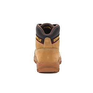 Cat Footwear Men's Outline St Work Boot, Honey, 8