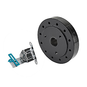 SB Compatible with Chevy Harmonic Balancer, 6-3/4 Inch & Chrome Timing Tab