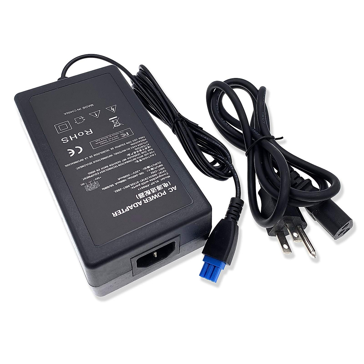CBK 32V 2500mA AC Power Adapter Charger for HP Officejet Pro 8000 8500A K5300 K5400 K5400TN K5400DN K5400DTN K8600 K8600DN L7550 L7580 L7590 L7650 L7680 L7750 L7780 Printer 0957-2093 0957-2262