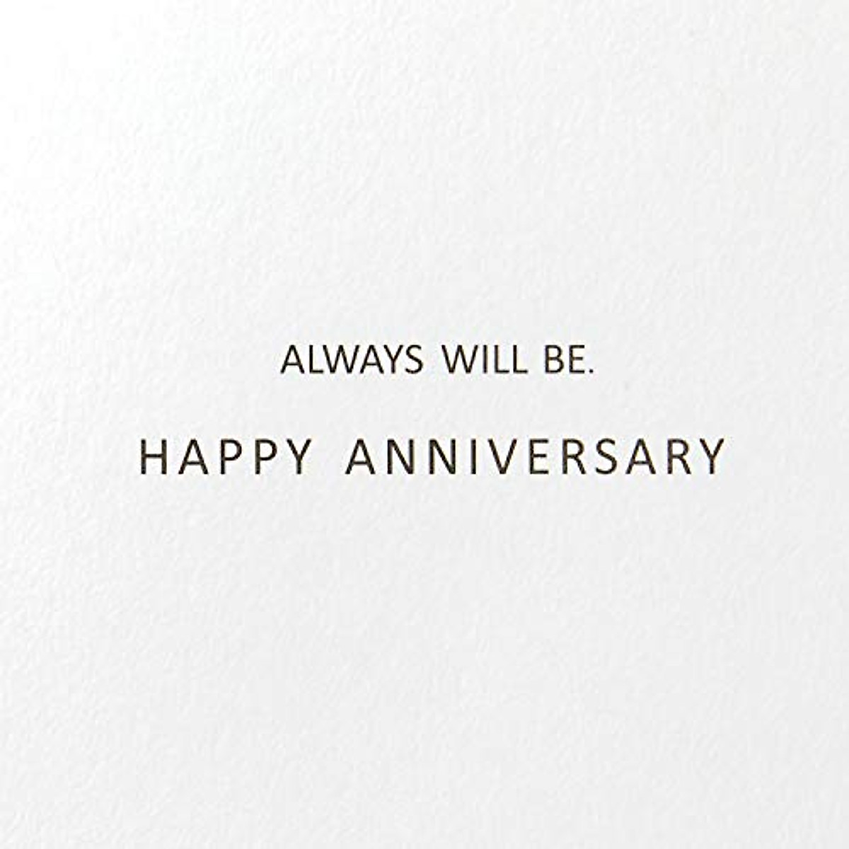 Hallmark Signature Anniversary Card (Always Been You) (0499RZH4000)