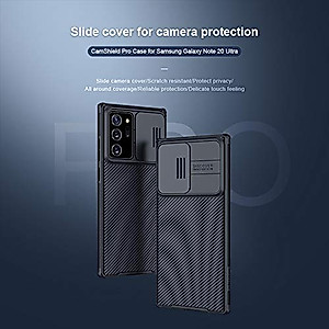 Samsung Galaxy Note 20 Ultra/Note 20 Ultra 5G Phone Case,Camera Protection Slide Protect Cover Lens Protection Case (for Samsung Galaxy Note 20 Ultra)