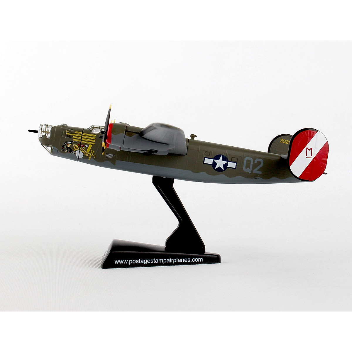 Daron Worldwide Trading Stamp B-24J Liberator Witchcraft Jet