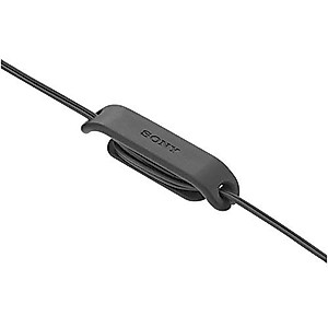 Sony MDREX15LP in-Ear Earbud Headphones, Black, Model Number: MDREX15LP/B (Pack of 2)