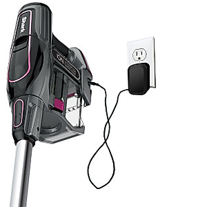 Shark Rocket Ion Ultra-Light Cordless Bagless Vacuum for Carpet and Hard Floor with Lift-Away Hand Vacuum and Rechargeable Ion Battery (IR101), Pink