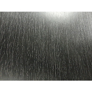 Ebony Black Composite Wood Veneer 23" x 7" raw no Backing 1/42" Thickness # 633