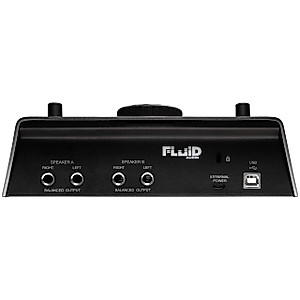 Fluid Audio SRI-2 : 2x2 USB desktop wedge w/24-bit/192kHz + 48v Phantom Power + 2X stereo monitor outputs + 2X Class A mic pres + Giant volume knob