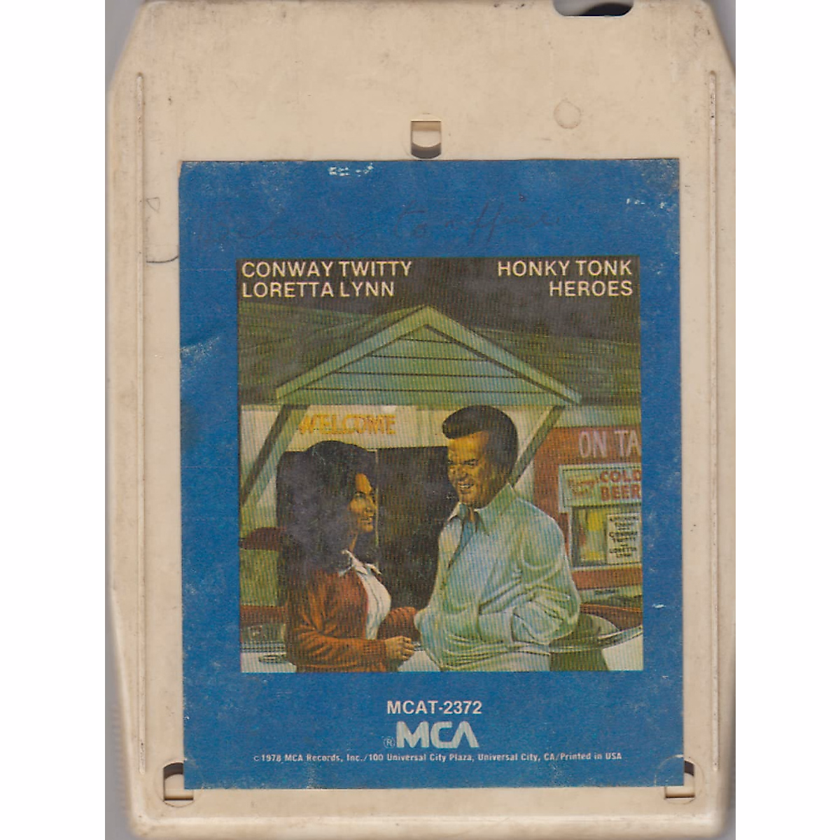 Conway Twitty/Loretta Lynn: Honky Tonk Heroes - 8 Track Tape