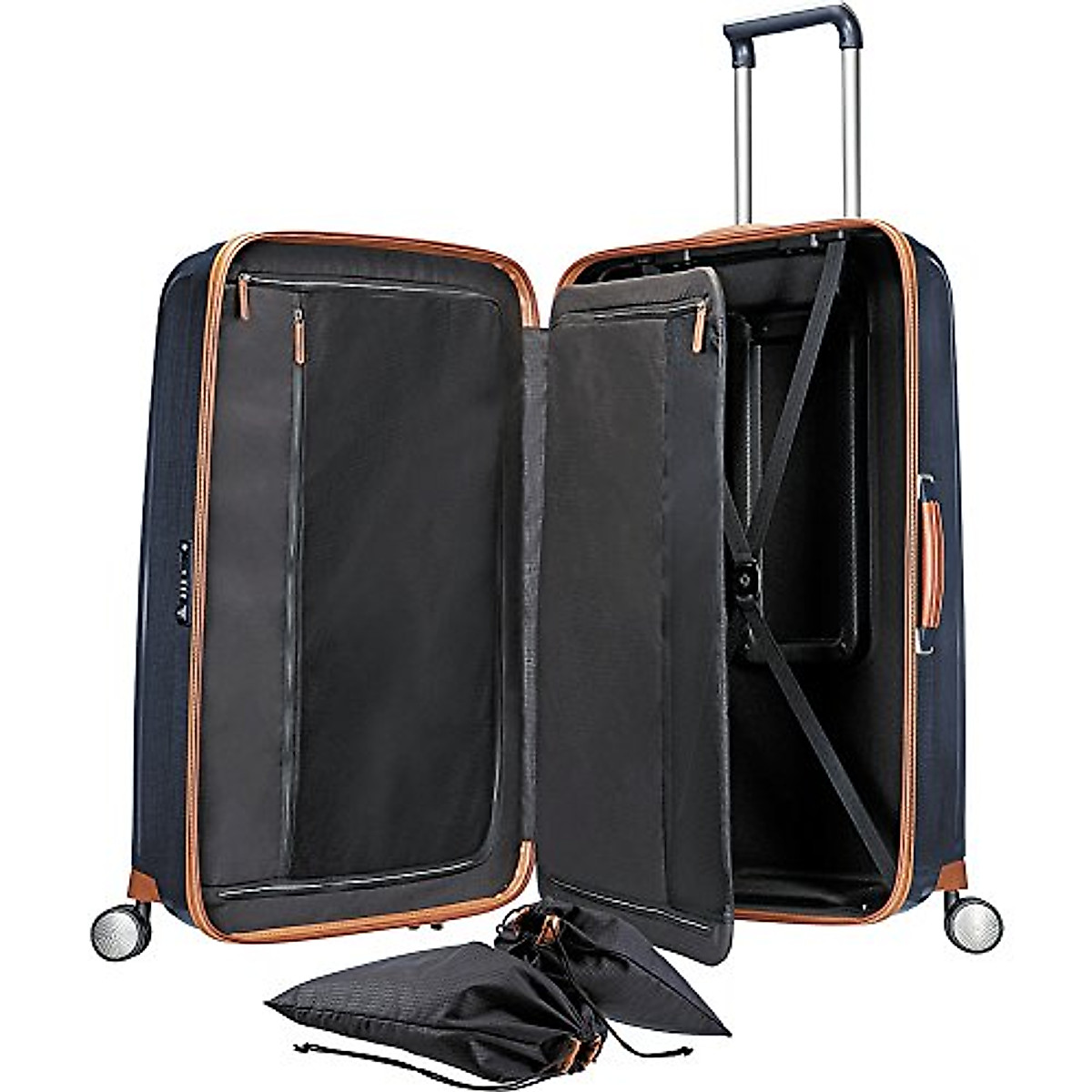 Samsonite Black Label Lite Cube DLX 20" Hardside Spinner (One Size, Aluminium)