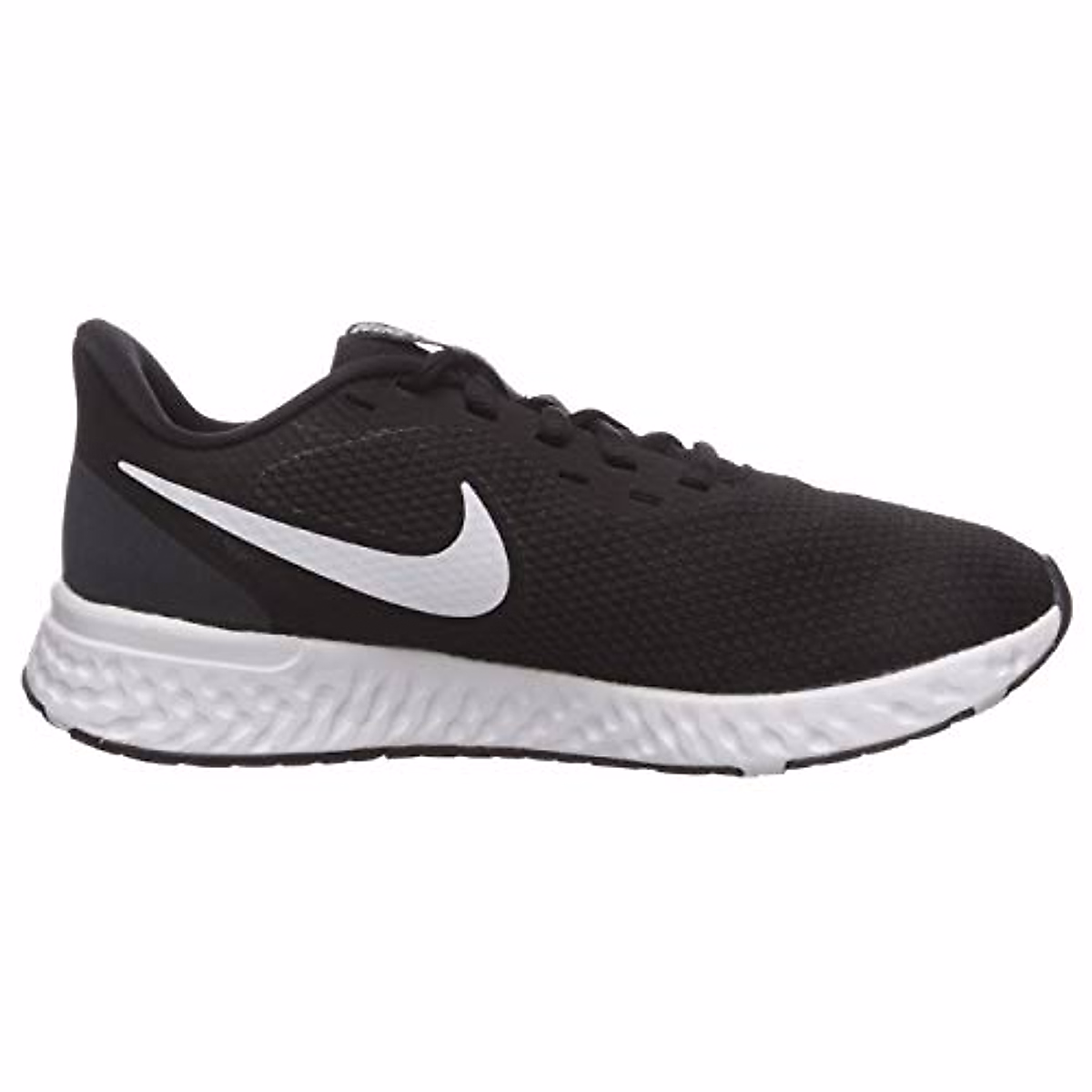 Nike Women's Revolution 5 Running Shoe, Black/White-Anthracite, 6.5 Wide US