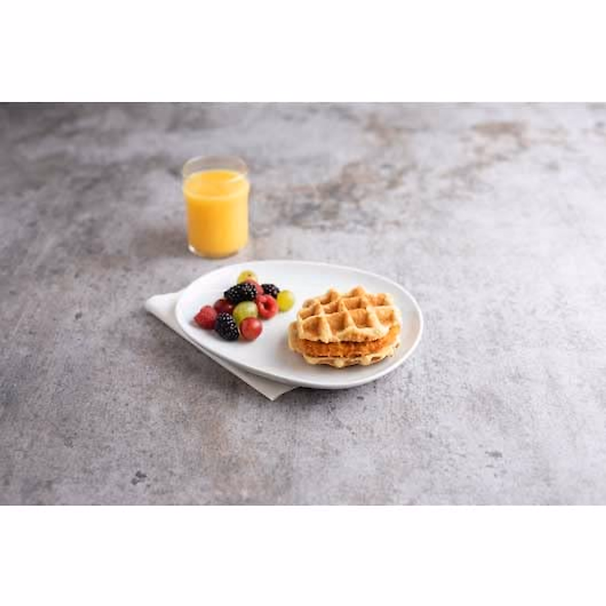 Tyson Hot N Spicy Chicken and Waffle Sandwich, 0.288 Pound -- 12 per case.