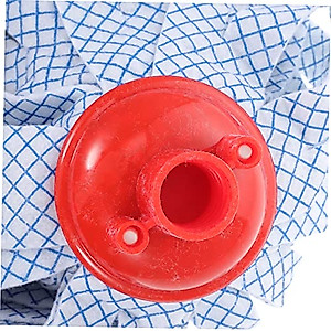 Cabilock 2pcs Mop Replacement Head Mop Heads Commercial Floor Cleaning Tool Wet Mop Head Refill Floor Mop Heads Reusable Mopping Head Cleaning Mops Practical Mop Cloth Wet and Dry