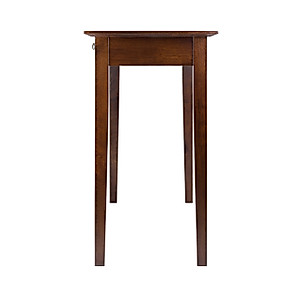 Winsome Wood Regalia Accent Table, Walnut & Wood Rochester Occasional Table, Antique Walnut