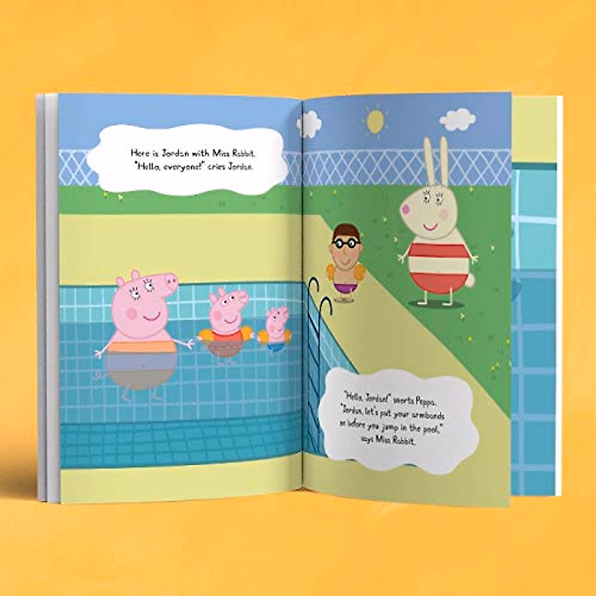Personalized Book: Peppa and Me Go Swimming (Large Softback)