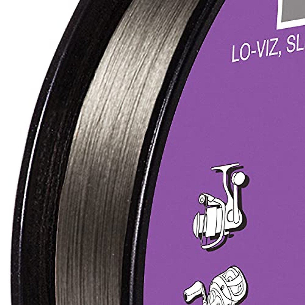 Seaguar Smackdown High Visibility Fishing Line 10lbs, 150yds Break Strength/Length, Stealth Gray - 10SDSG150