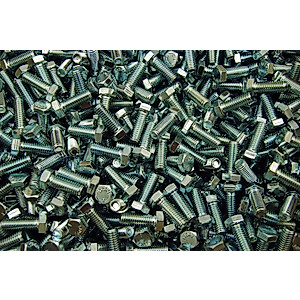 (150) Hex Head 3/8-16 x 1 Grade 5 Bolts Zinc Plated Cap Screws